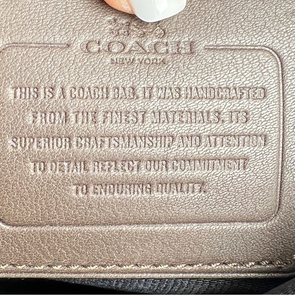 Coach | Bags | Coach 3228 Bleecker Mini Duffle Bag Leather Shoulder Bag ...